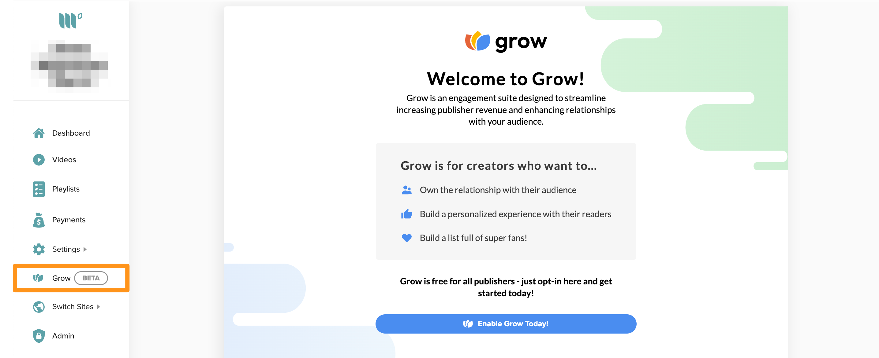 Migrating Grow from your Mediavine Dashboard to the Grow Publisher ...