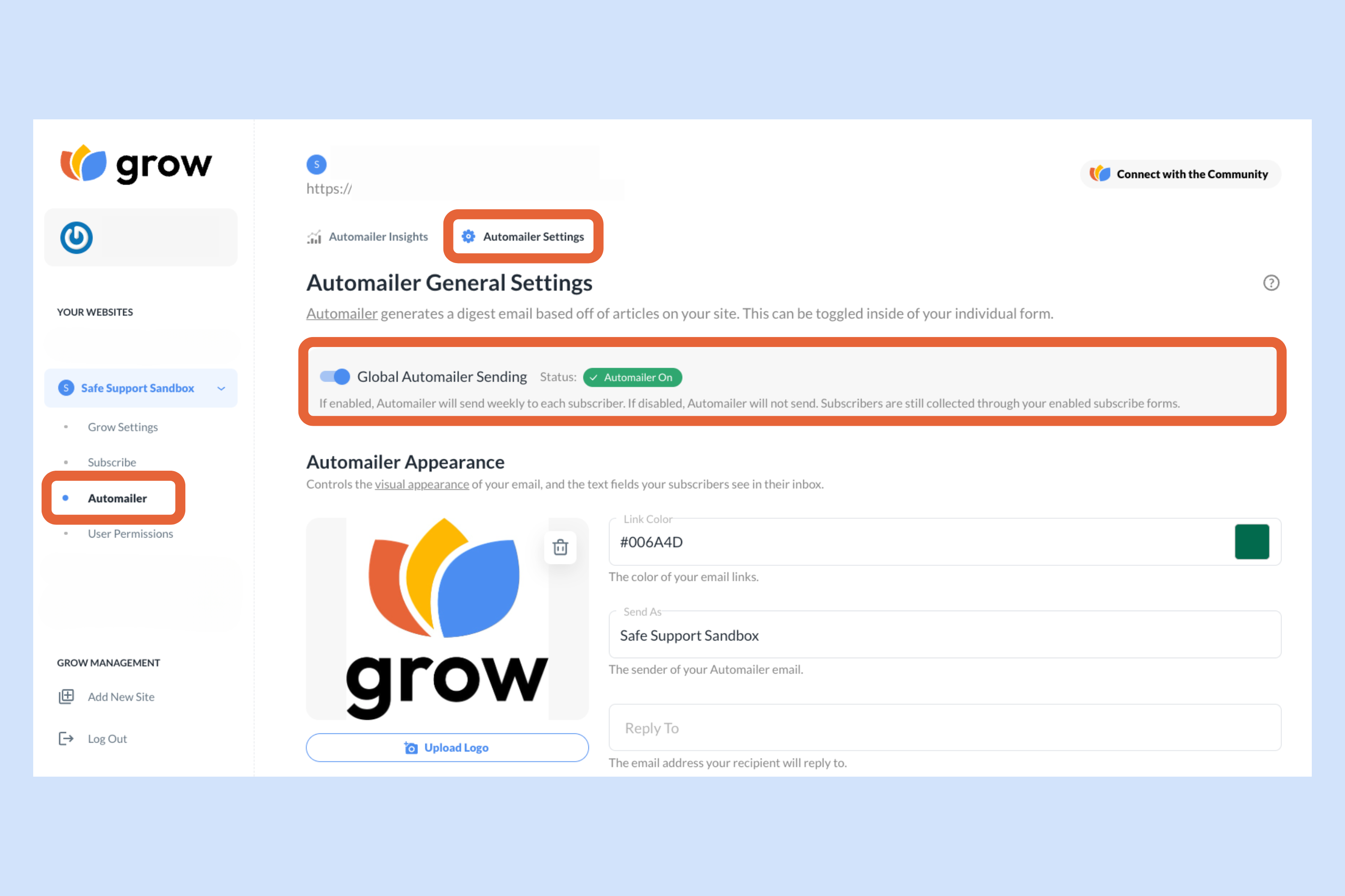 Getting Started with Automailer – Grow