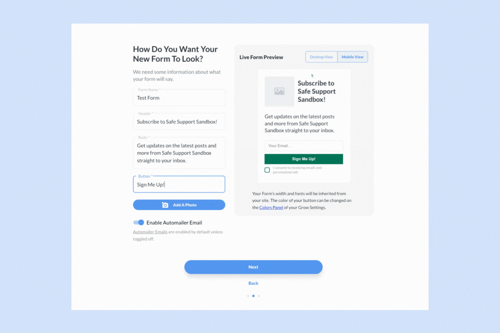 How to Set Up Spotlight Subscribe – Grow