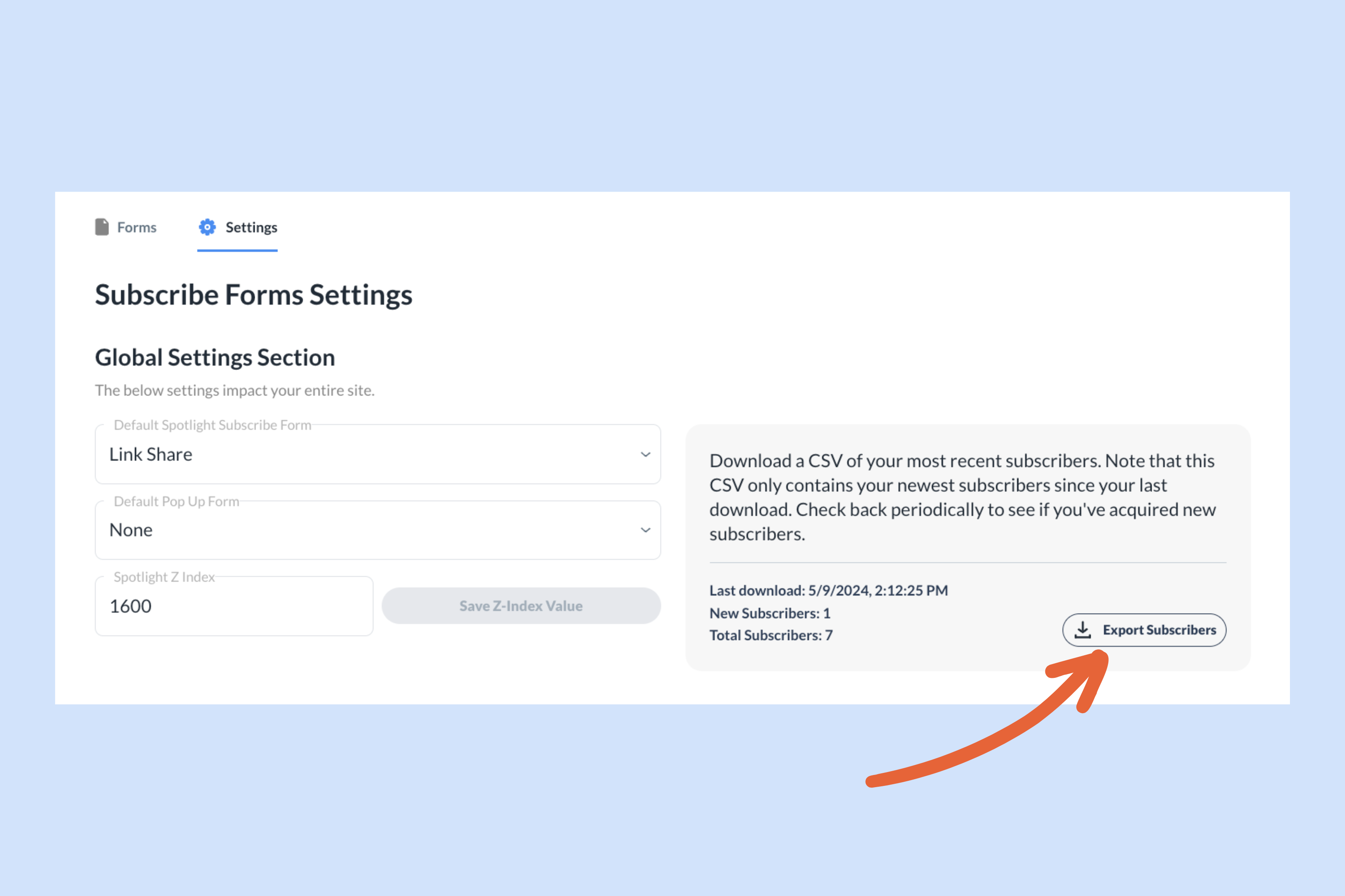 Downloading Your Subscriber CSV File – Grow