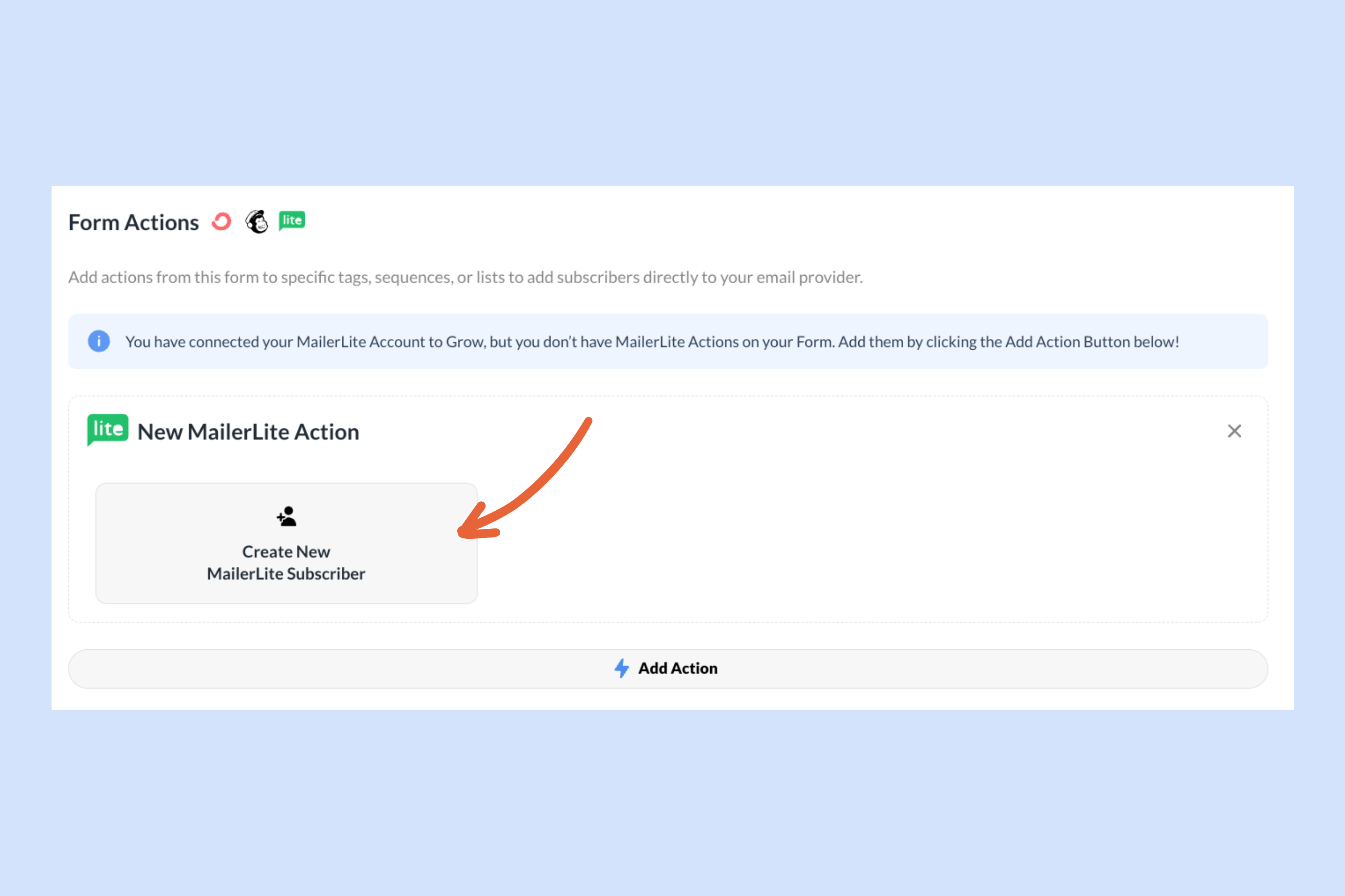 MailerLite Integration Basics – Grow