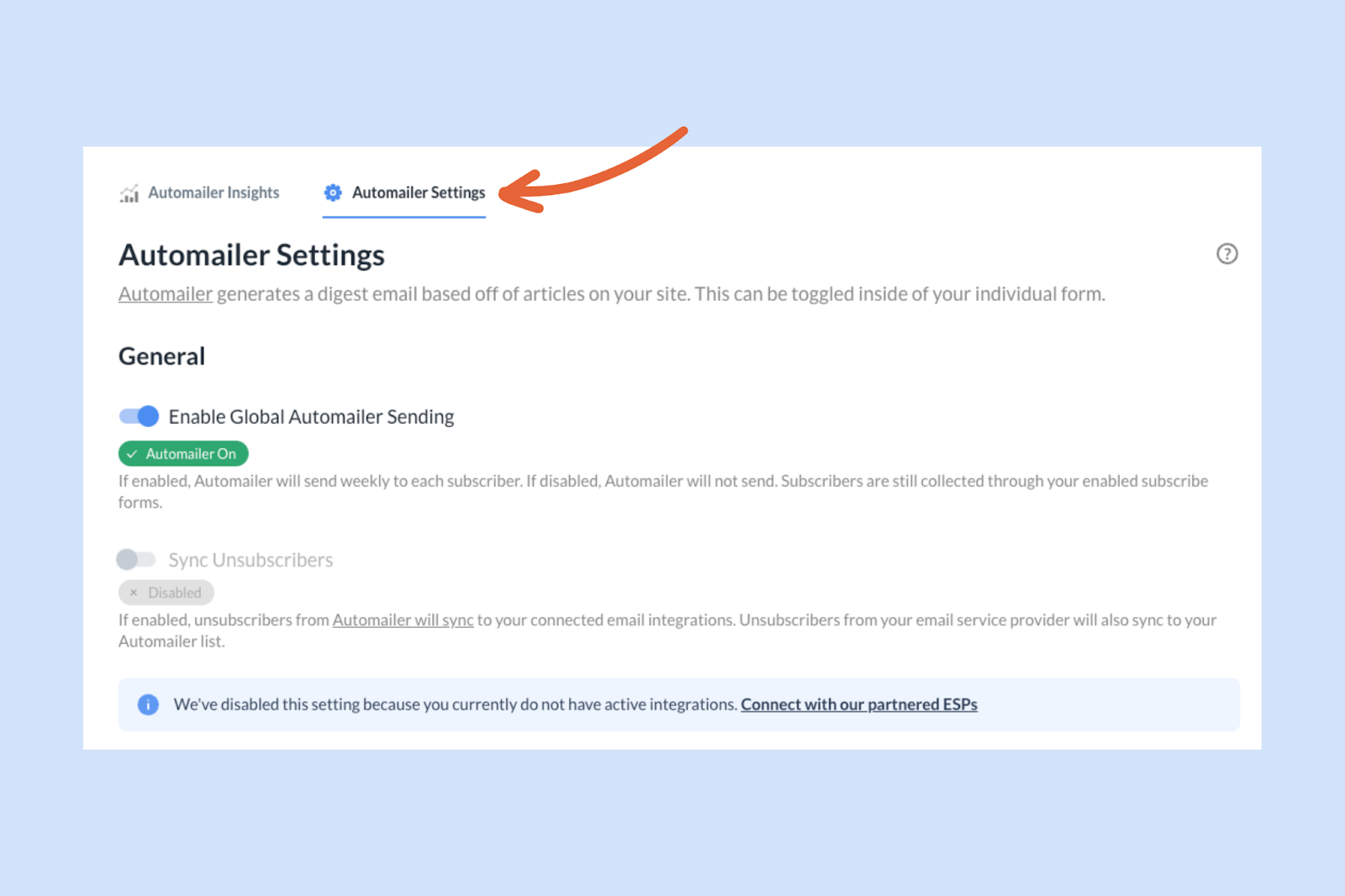Sync Unsubscribers – Grow