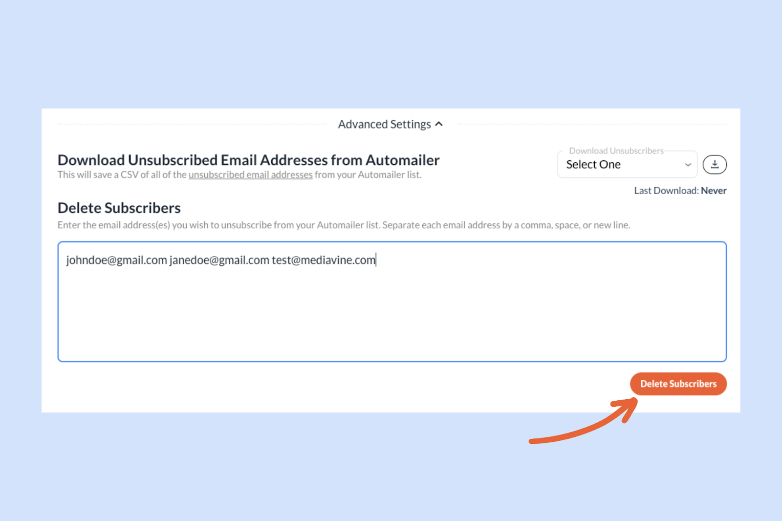 How to Remove Subscribers from Automailer – Grow