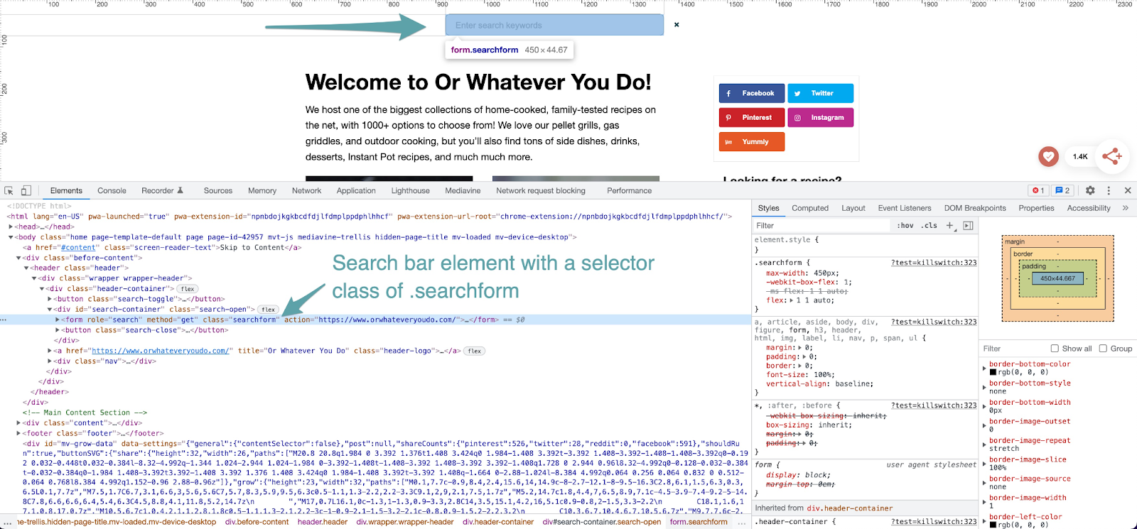 Search Selector – Grow