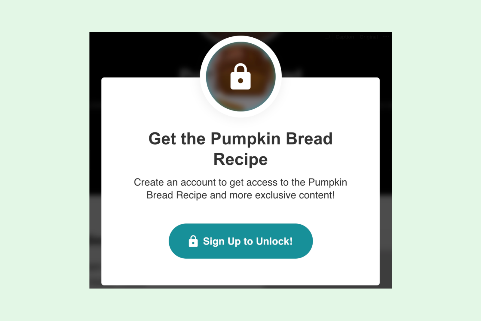 What Happens if I Don't Add an Image to the Exclusive Content Widget ...